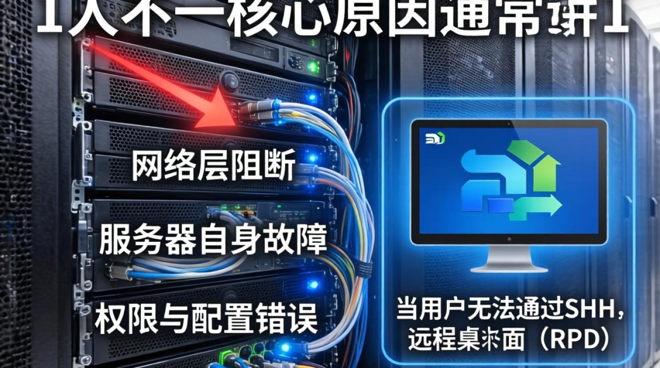 服务器进不去是什么原因？服务器无法登录故障排查方法 - 酷番云知识库